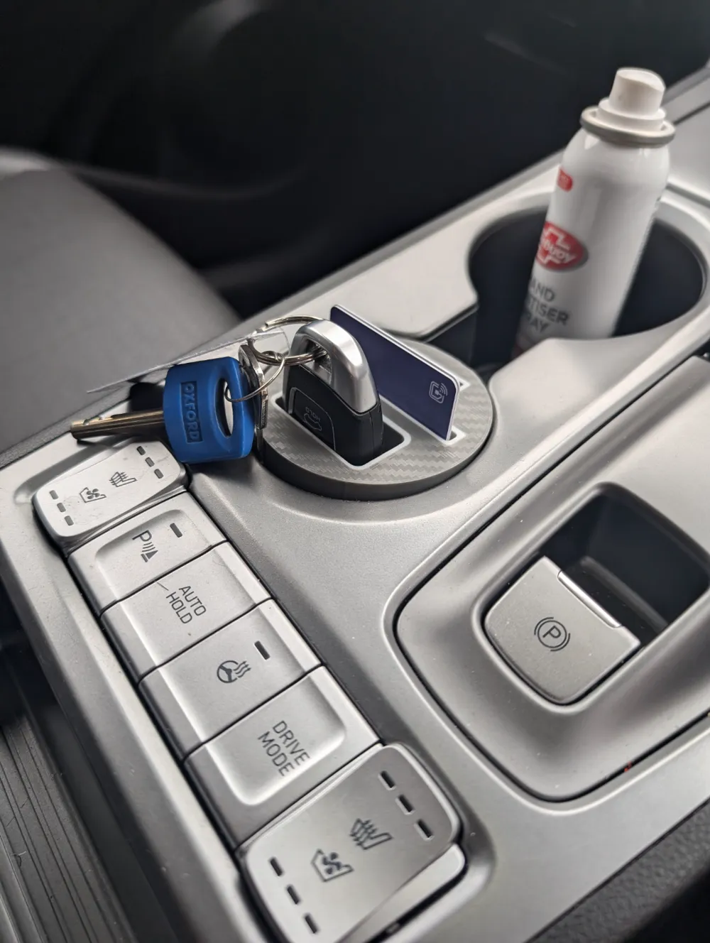 Kona ev EU cup holder, key, charge card, coin by Oddity3D - MakerWorld