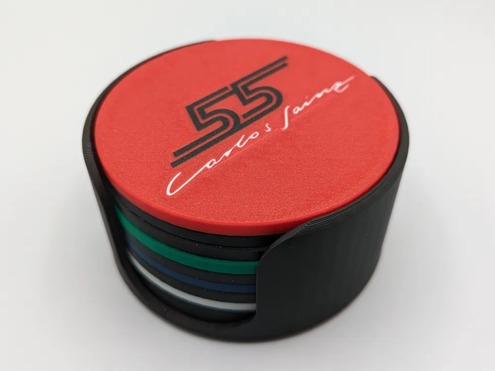 F1 Driver Logo Coasters vol. 1 (2024) by Jag_CDN - MakerWorld