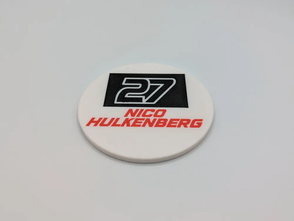 F1 Driver Logo Coasters vol. 1 (2024) by Jag_CDN - MakerWorld
