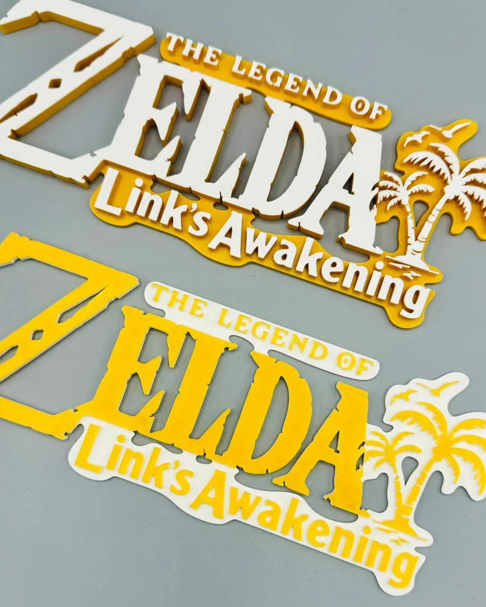 Zelda Links Awakening Logo Display Stand by Hylijan - MakerWorld