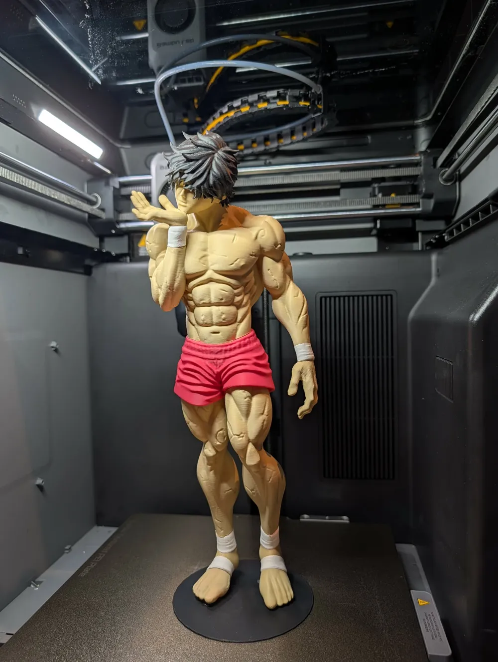 Baki Hanma - The Warmup Pose - NO AMS - Free 3D Print Model - MakerWorld
