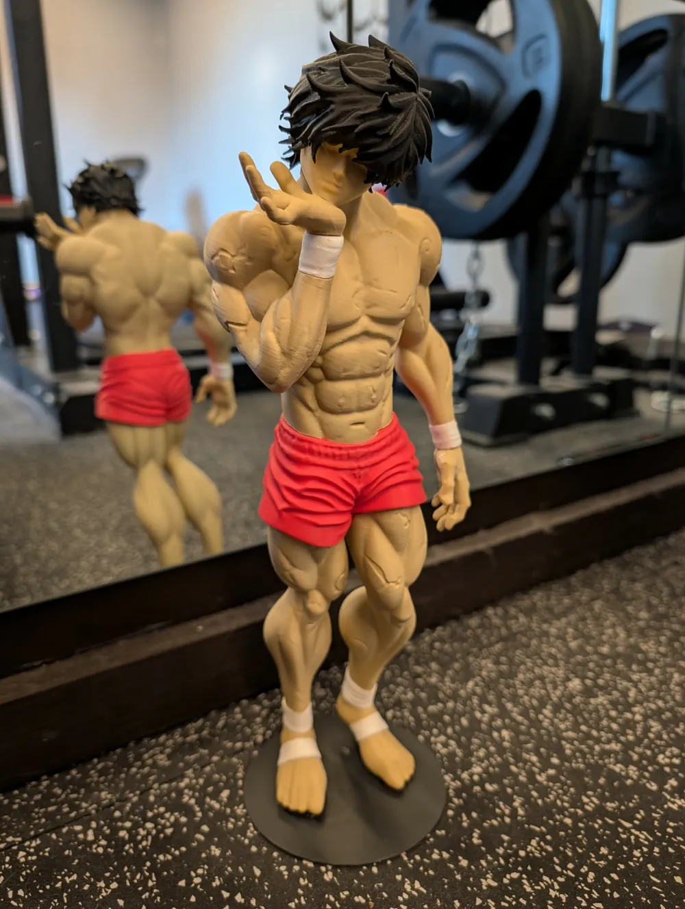 Baki Hanma - The Warmup Pose - NO AMS - Free 3D Print Model - MakerWorld