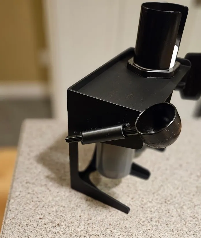 Aeropress Stand/caddy with extra storage shelf - Free 3D Print Model ...