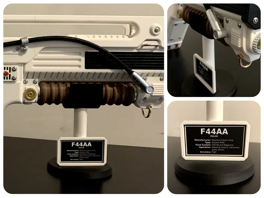 F44AA Pulse Rifle Display Stand by ScarfMeadow MakerWorld: Download ...