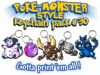 Poke-monster Keychain Pack #30 - Geodude, Koffing - Free 3D Print Model ...