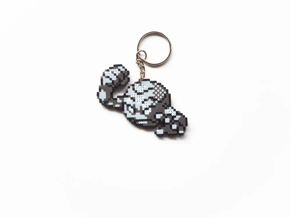 Poke-monster Keychain Pack #30 - Geodude, Koffing - Free 3D Print Model ...