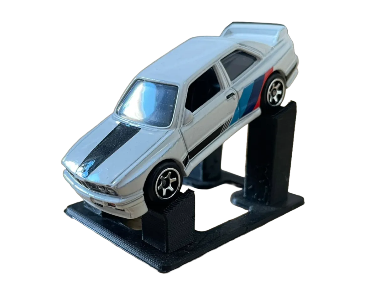 Universal Hot Wheels Car Display Stand - Free 3D Print Model - MakerWorld