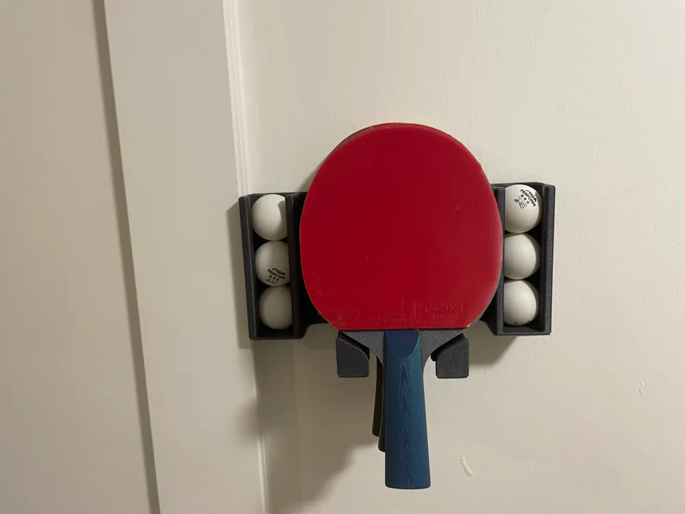 Table Tennis Organizer - Free 3D Print Model - MakerWorld