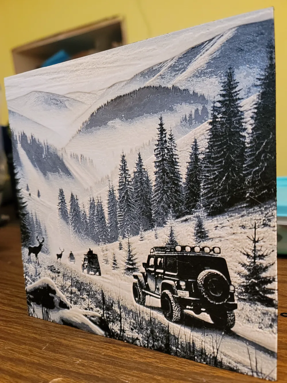 Winter Jeep Run With Friends by Anthony - MakerWorld