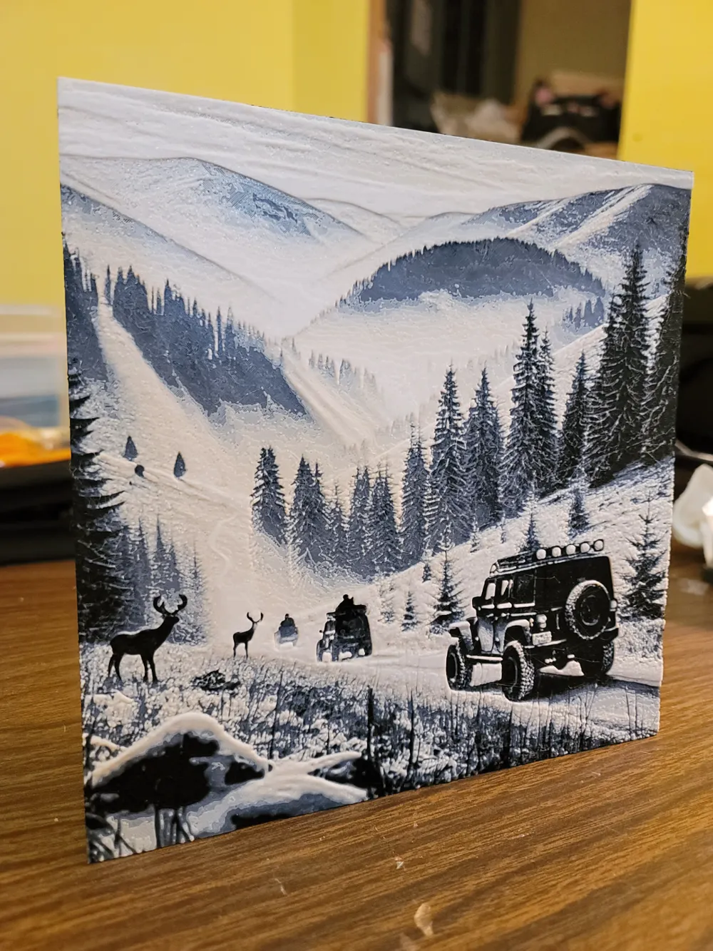 Winter Jeep Run With Friends by Anthony - MakerWorld