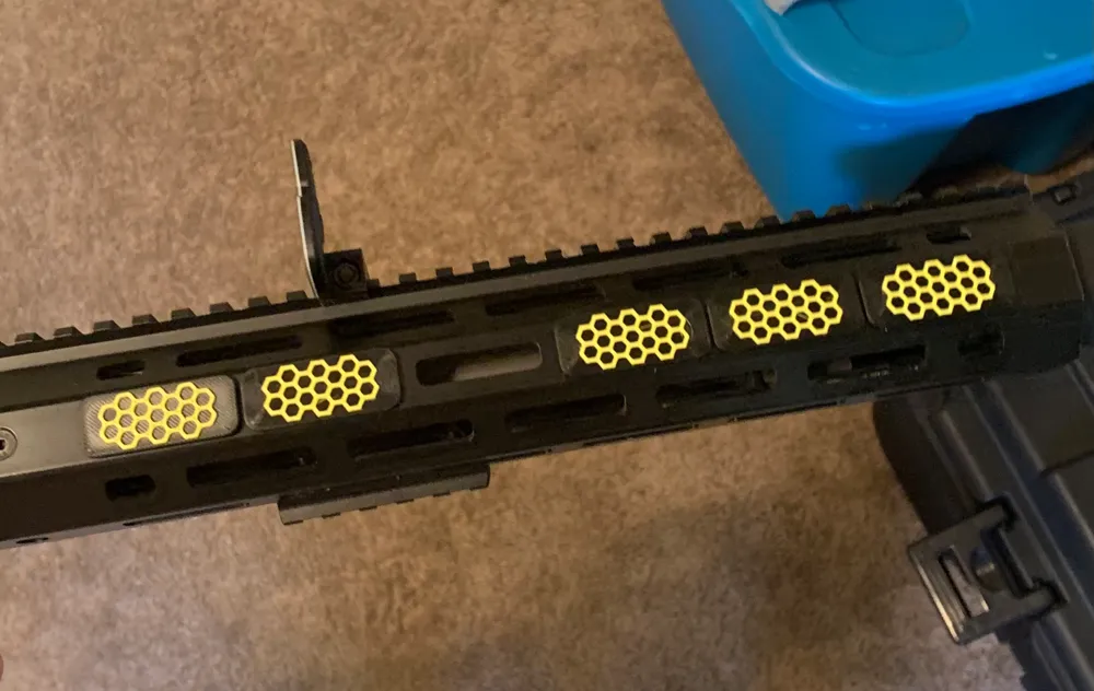 M-LOK Insert Hex Pattern by Noise - MakerWorld