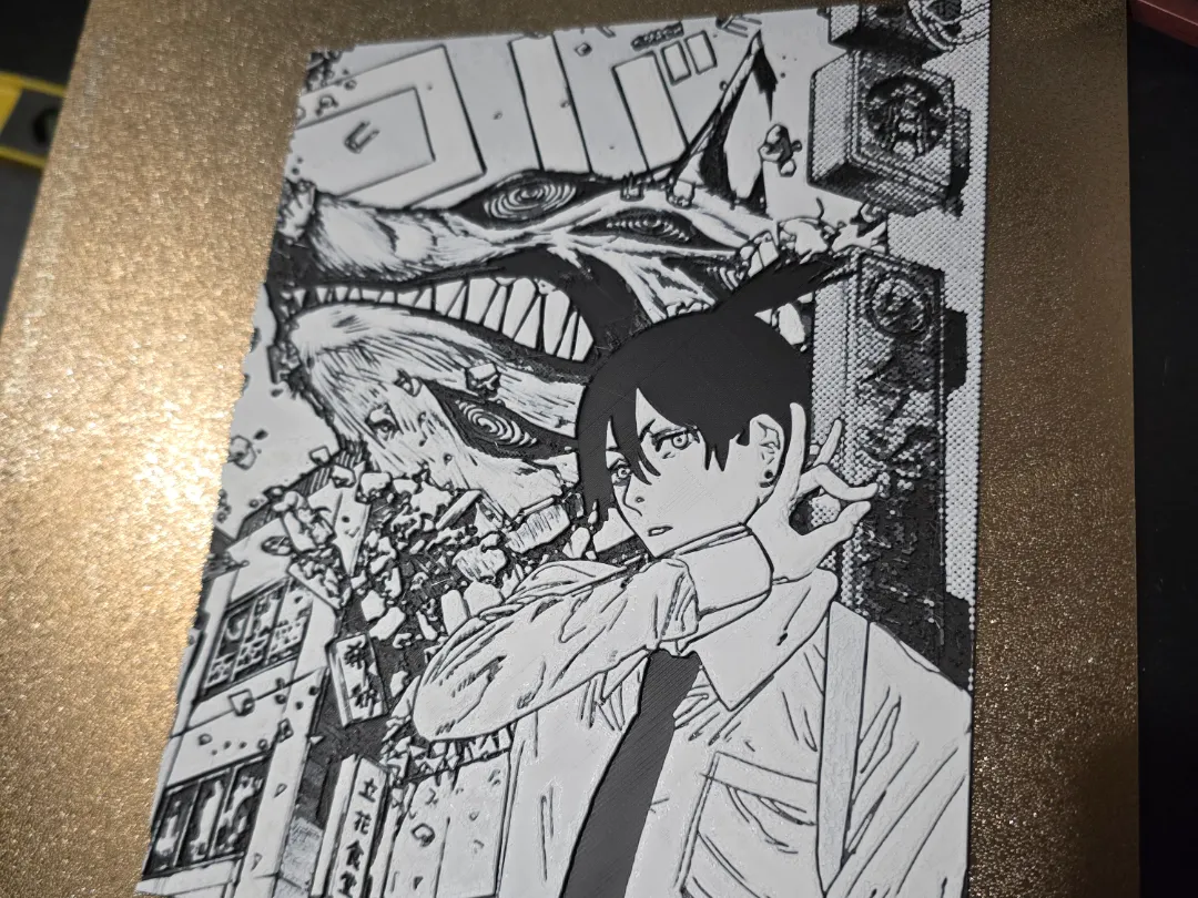 Chainsaw Man - Free 3D Print Model - MakerWorld