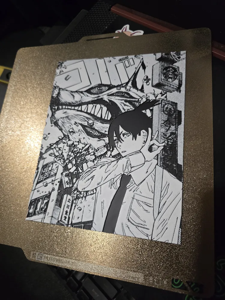 Chainsaw Man - Free 3D Print Model - MakerWorld