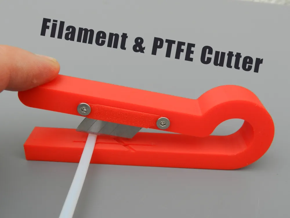 Filament & PTFE Cutter - Free 3D Print Model - MakerWorld