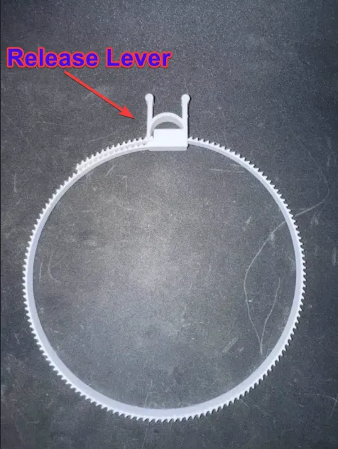 Release Lever Zip Tie by Scyborne MakerWorld: Download Free 3D Models