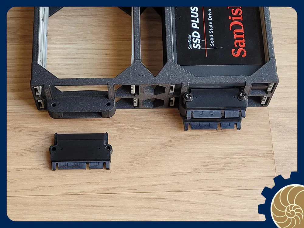 10 inch Rack 1U : 4x 2.5 inch HDD/SSD - HOT SWAP ! - Free 3D Print ...