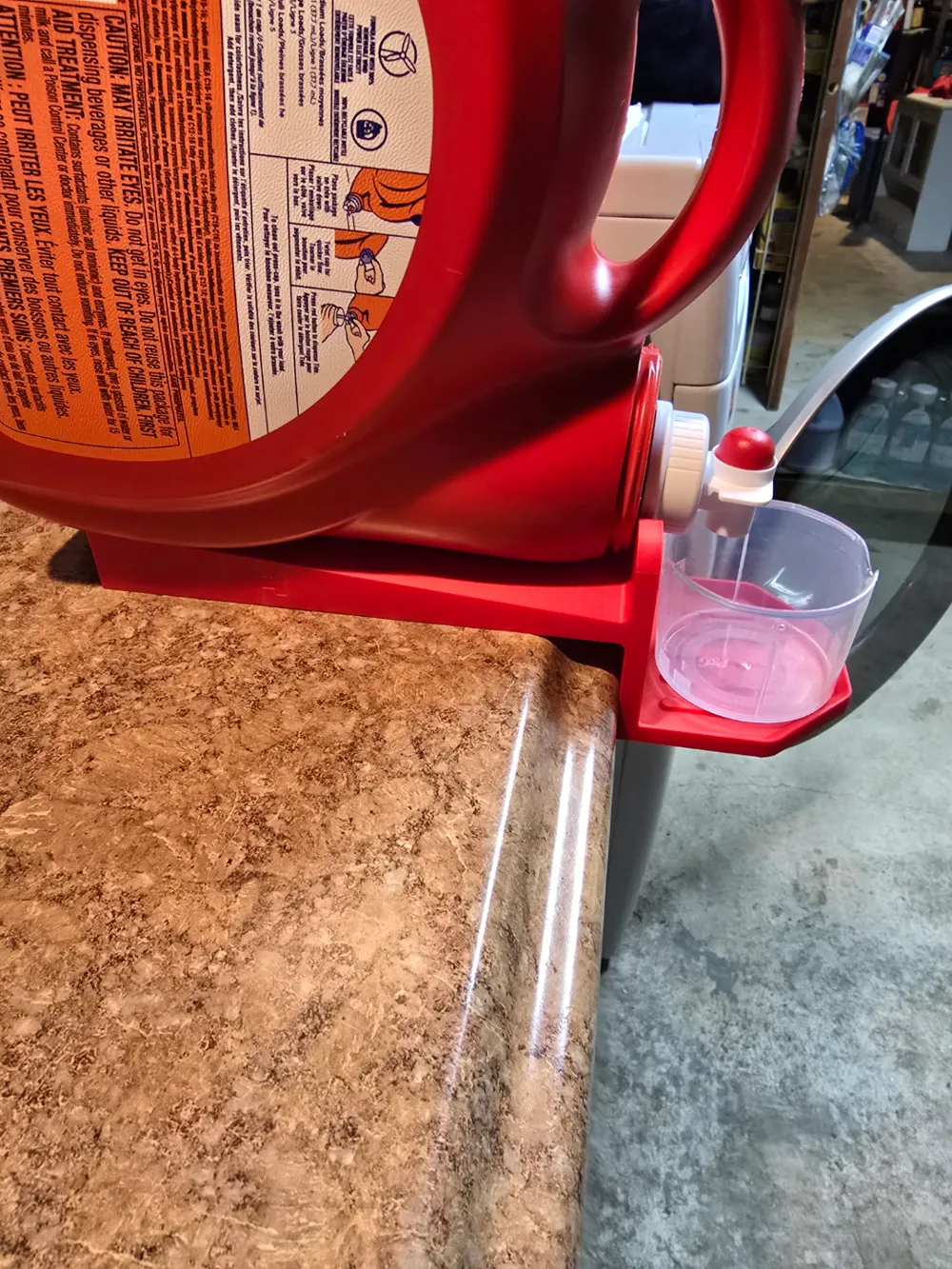 Laundry Bottle Ramp 1 piece - Free 3D Print Model - MakerWorld