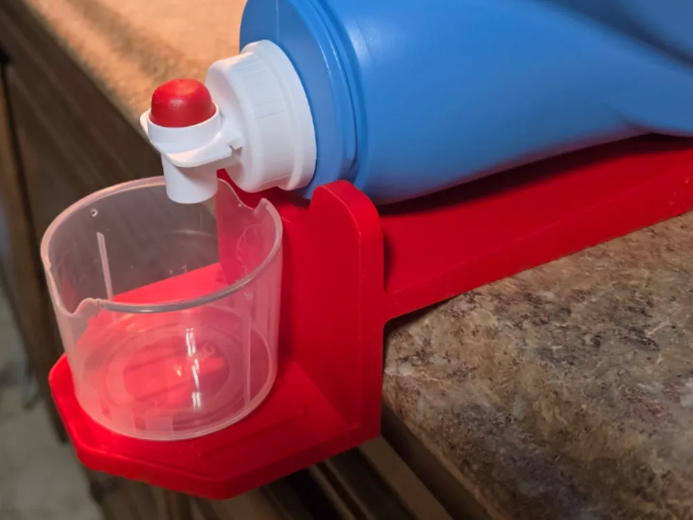 Laundry Bottle Ramp 1 piece - Free 3D Print Model - MakerWorld