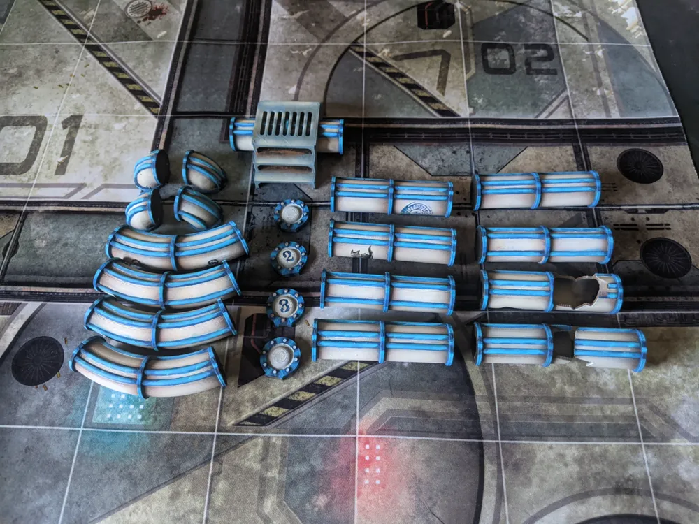 Pipe Terrain Set - Free 3D Print Model - MakerWorld