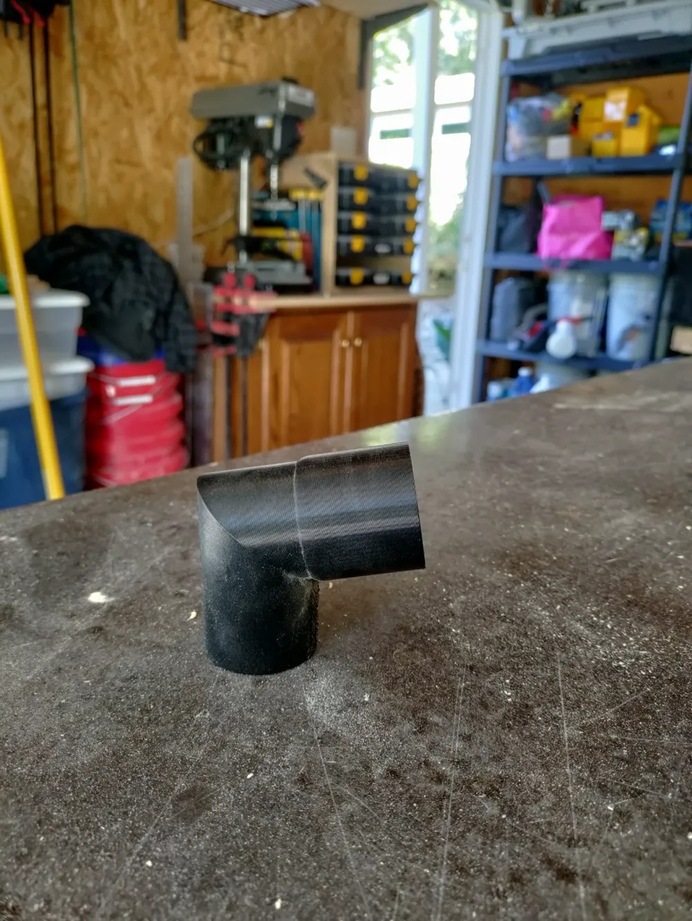 Adapter for Connecting a Bauer Orbital Sander to a Small Shop Vac Hose ...