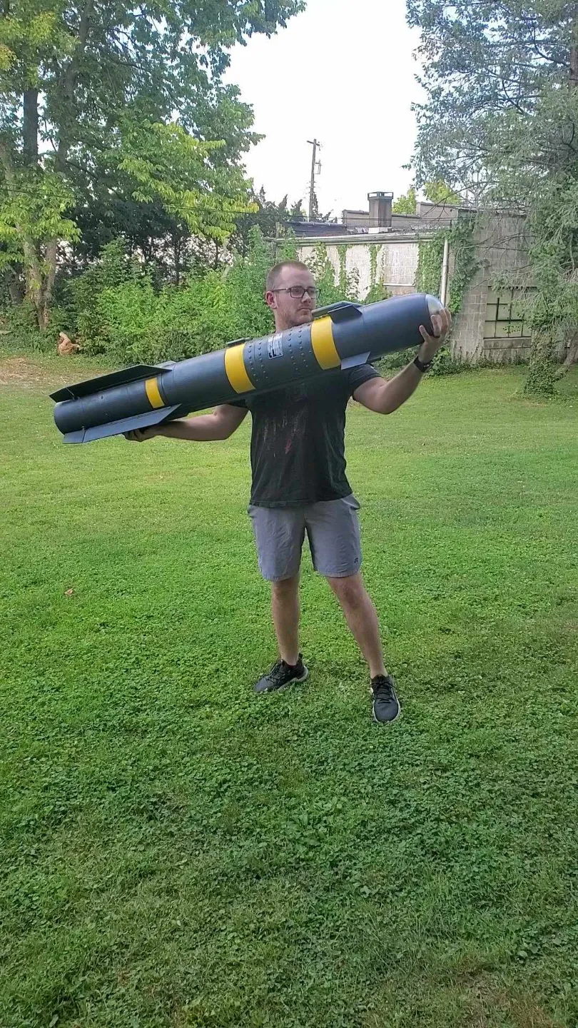 AGM-114 Hellfire Missile - Full size by Hotcup & Co. MakerWorld: Download Free 3D Models