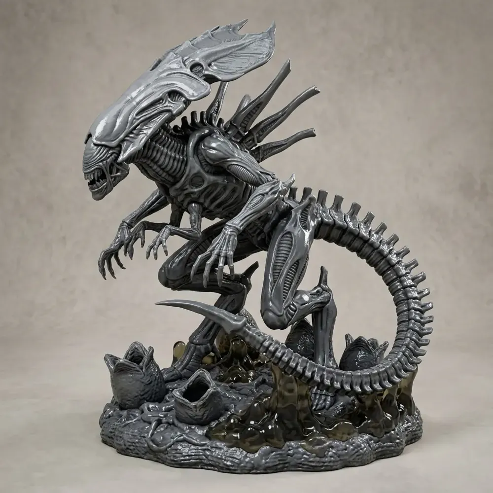 Alien Queen - The Xenomorph Matriarch - Free 3D Print Model - MakerWorld