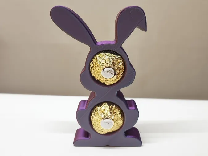 Ferrero Rocher Easter Bunny - Free 3D Print Model - MakerWorld