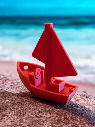 3D Benchy Sailing Boat by raphineuMakerWorld: Download Free 3D Models