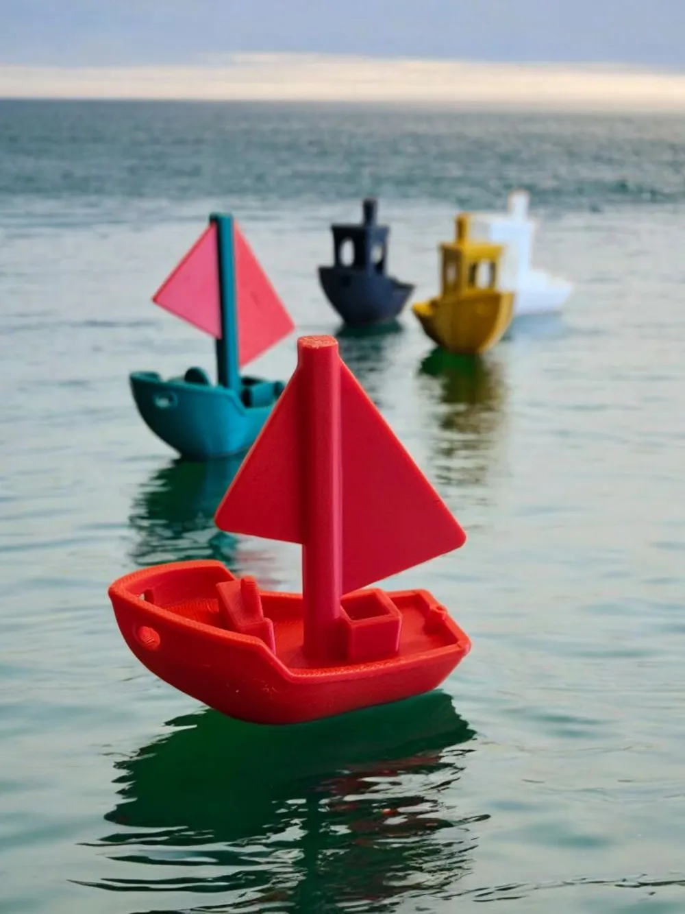 3D Benchy Sailing Boat by raphineuMakerWorld: Download Free 3D Models