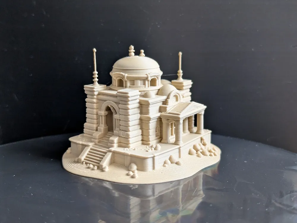 Ancient Dome Hall Miniature 029 - Free 3D Print Model - MakerWorld