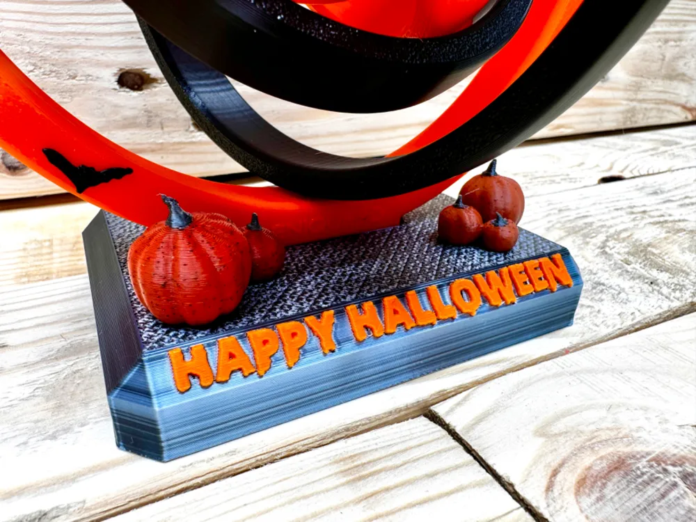 Desktop mini Gyro (Halloween Edition) by ENIQUE3D - MakerWorld