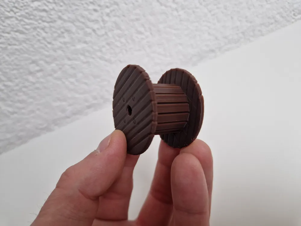 Miniature Cable Spool Model by 3D Delight - MakerWorld