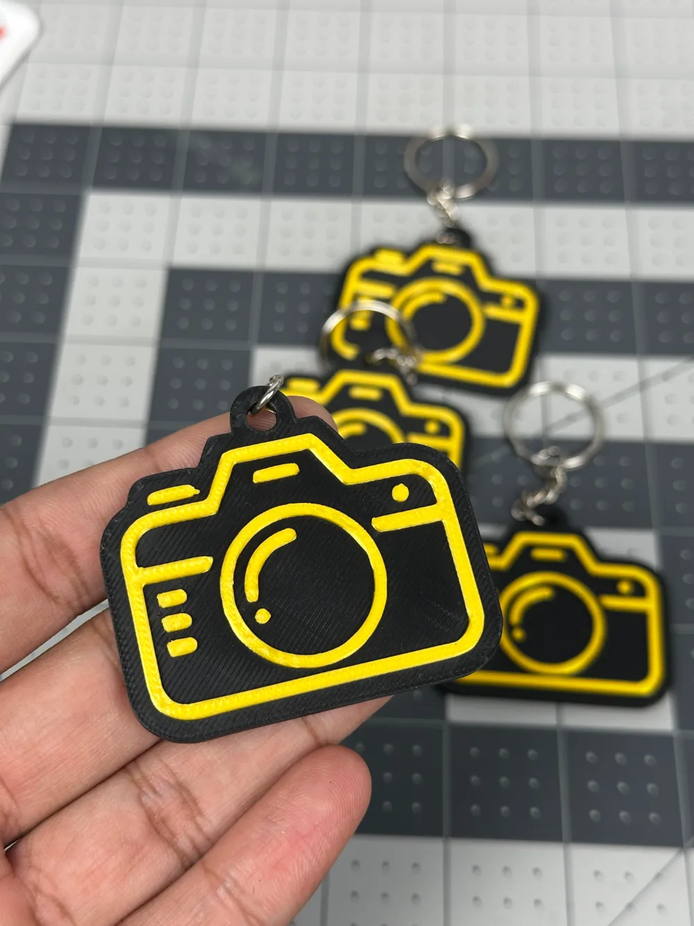 Camera NFC Keychains by create3d.co MakerWorld: Download Free 3D Models