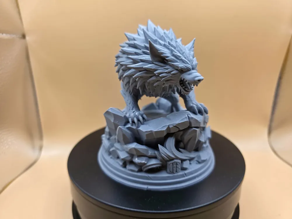 Fenrir – Wolf of the Frozen Wastes - Free 3D Print Model - MakerWorld