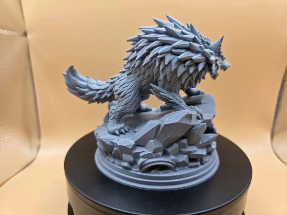 Fenrir – Wolf of the Frozen Wastes - Free 3D Print Model - MakerWorld
