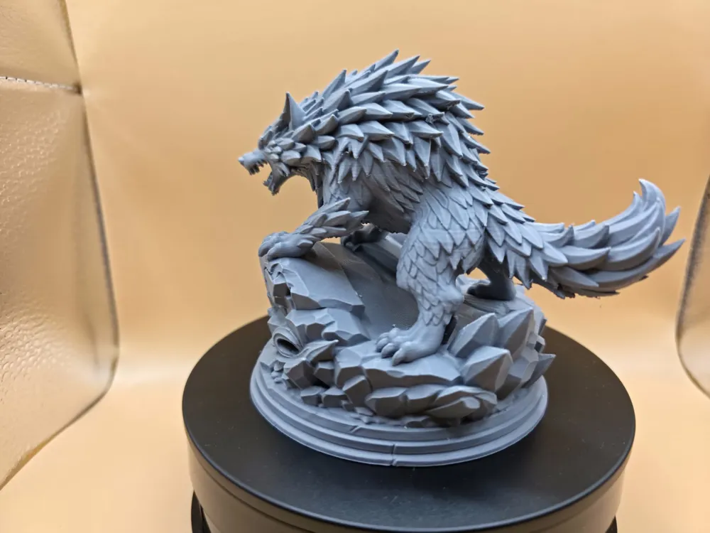 Fenrir – Wolf of the Frozen Wastes - Free 3D Print Model - MakerWorld