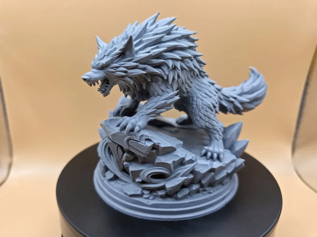 Fenrir – Wolf of the Frozen Wastes - Free 3D Print Model - MakerWorld