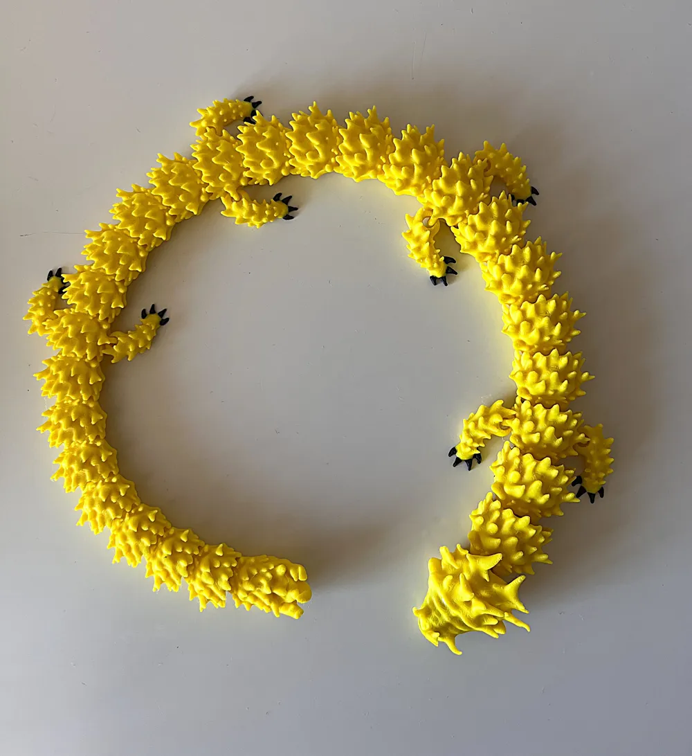 Articulated Dragon - Free 3D Print Model - MakerWorld