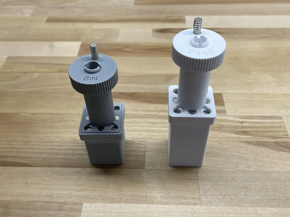Gridfinity Magnet Installer - Press Fit - No Glue - Free 3D Print Model ...