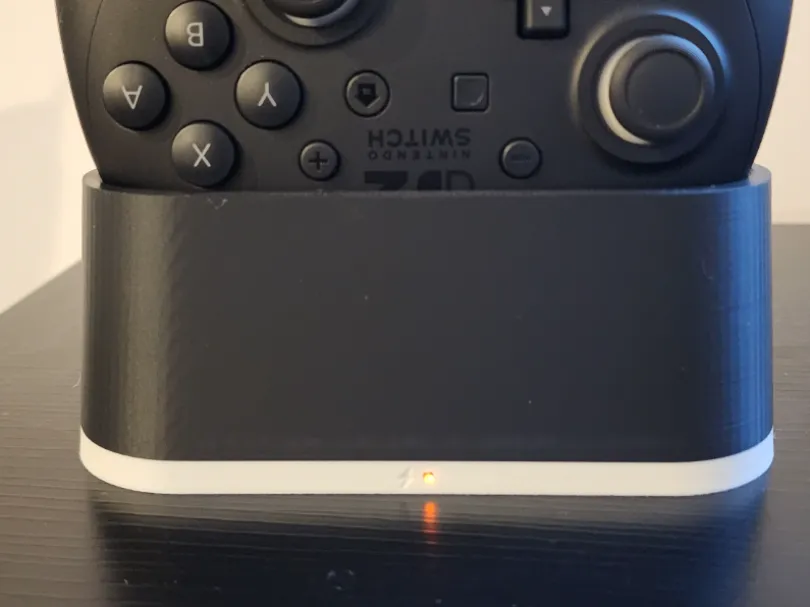 Switch Pro Controller 2 Charging Dock w/ Indicator - Free 3D Print ...