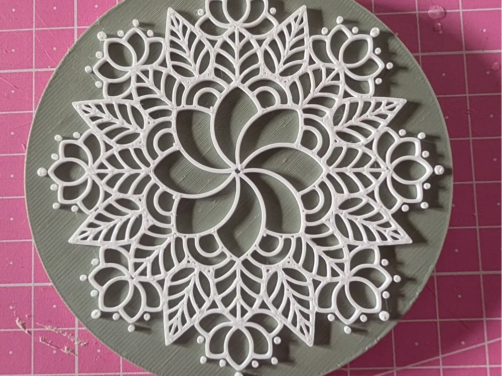 Piquet de jardin Mandala - Modèle d'Impression 3D Gratuit - MakerWorld