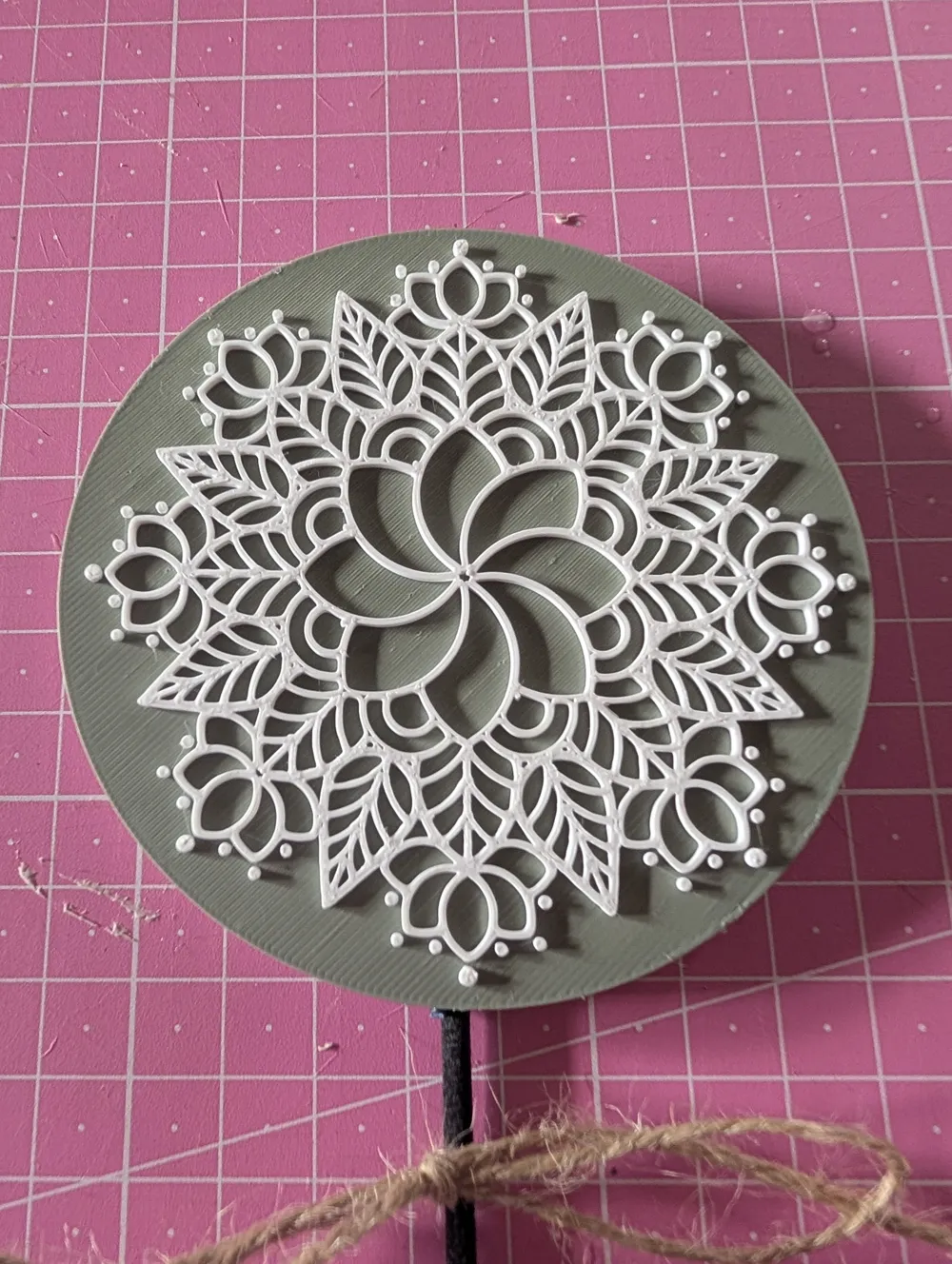 Piquet de jardin Mandala - Modèle d'Impression 3D Gratuit - MakerWorld