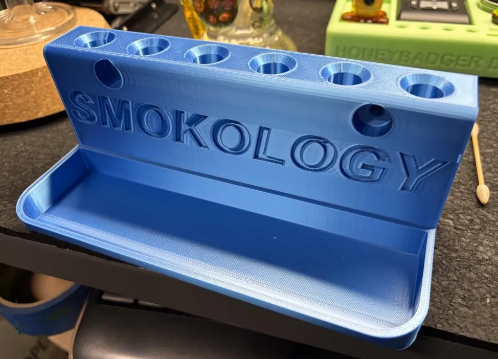 Wall mounted 14mm banger holder - Free 3D Print Model - MakerWorld