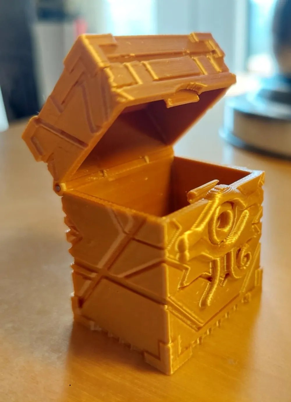 Yugioh inspired ring box. (needs 1 paper clip) by Tomanasou MakerWorld: Download Free 3D Models