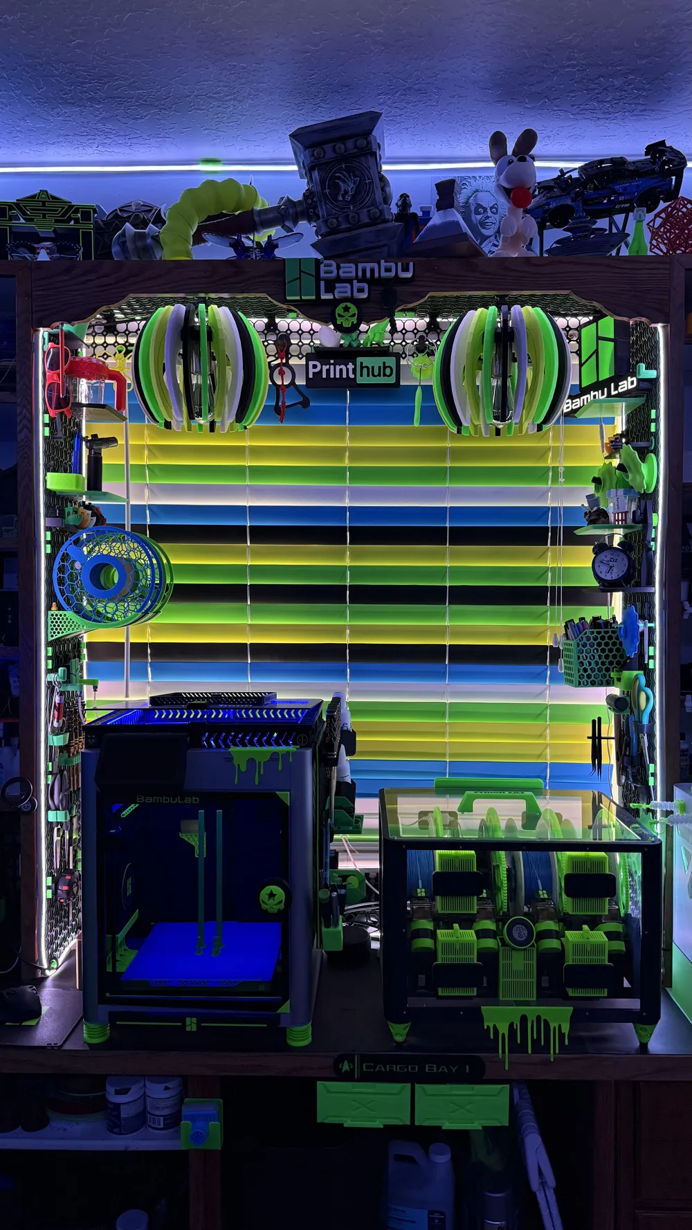 Snap-On UV Reactive Blinds – Print and Glow! by Niellex MakerWorld ...