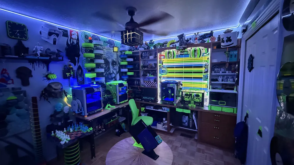 Snap-On UV Reactive Blinds – Print and Glow! by Niellex MakerWorld ...