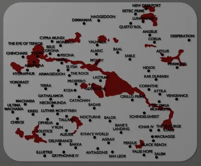 Warhammer 40k Galaxy Map by Meatloaf - MakerWorld