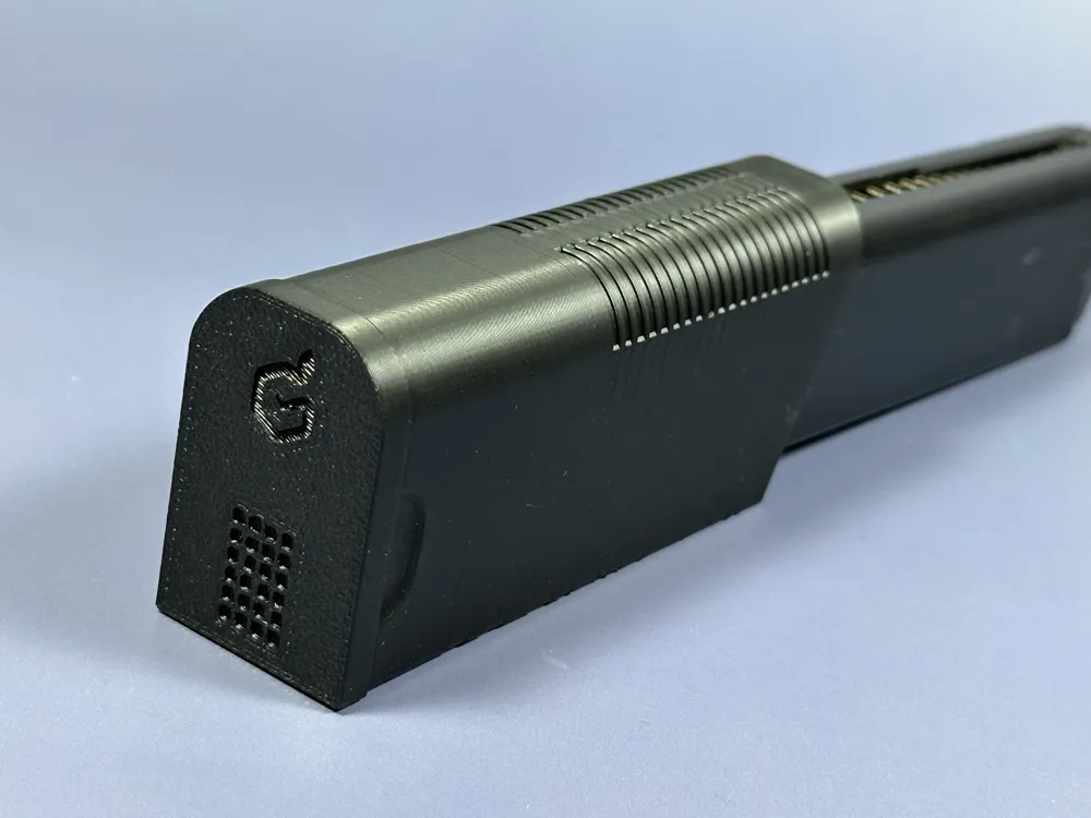 SMG Style Mag Extension - Glock / AAP-01 (Airsoft) - Free 3D Print ...