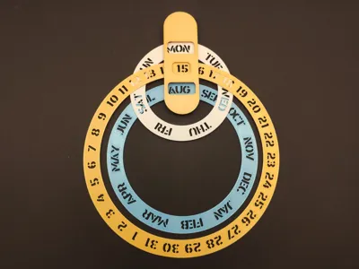 Ring Calendar by Sevro - MakerWorld