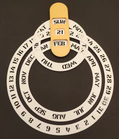 Ring Calendar by Sevro - MakerWorld